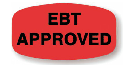 1000 ea. EBT Approved MERCHANDISE LABELS STICKERS FL RED NEW | eBay