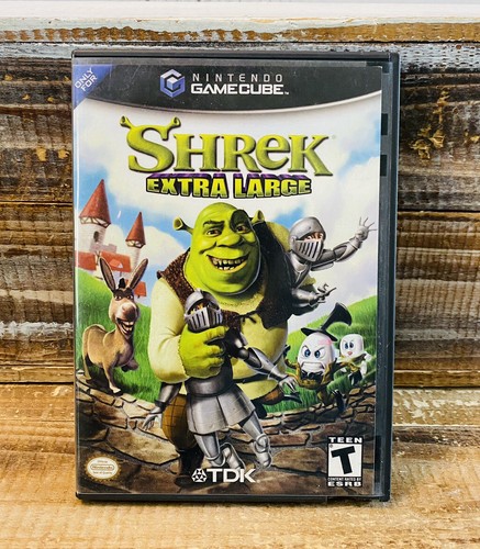 Shrek: Extra Large Nintendo GameCube Video Game 2002 w/ Manual ...