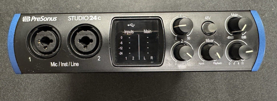 Presonus Studio 24c USB-C Audio Interface In Original Box | eBay
