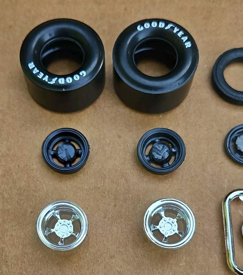 MPC 1/25 SHIRLEY MULDOWNEY LONG-NOSE FORD MUSTANG FUNNY CAR WHEELS AND ...