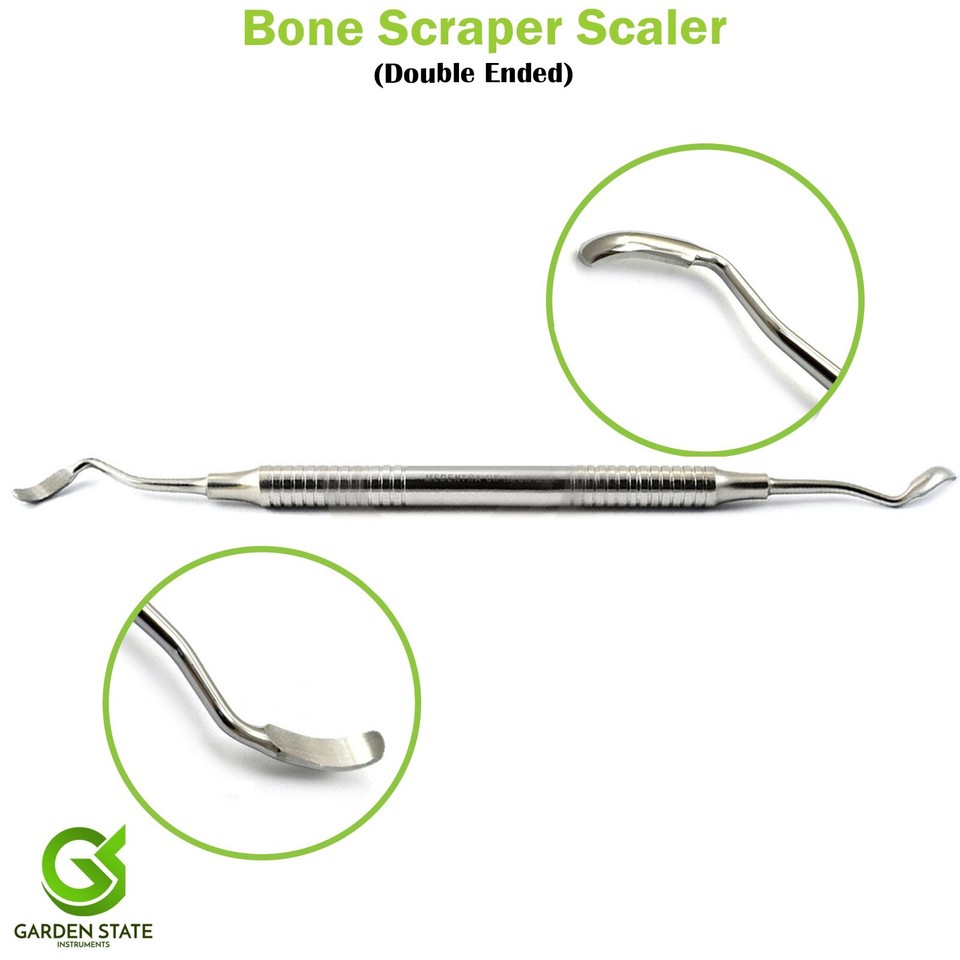Dental Bone Scraper Scaler Implant Bone Harvesting Shaping Instruments ...