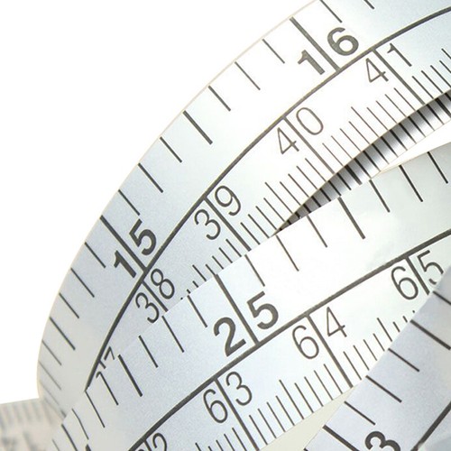 150cm Self Adhesive Measure Tape Vinyl White Ruler Best Easy D Sticker ...