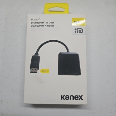 New Open Box Kanex DisplayPort to Dual DisplayPort Adapter Ultra HD | eBay