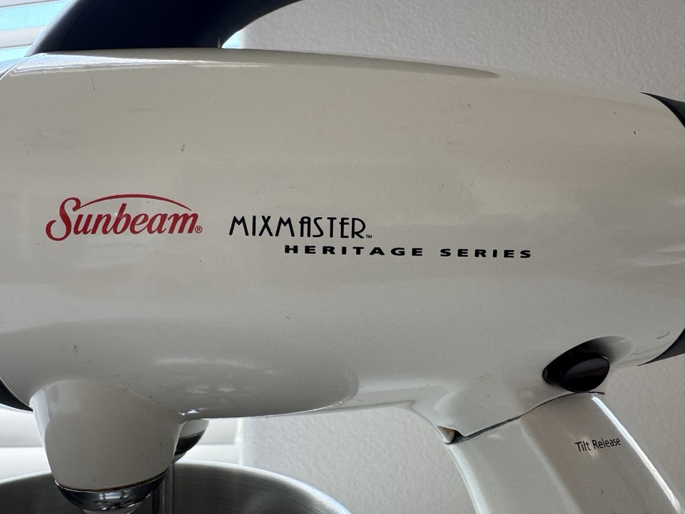 Sunbeam Mixmaster Heritage Series Stand Mixer Model 2346-000 Tested ...