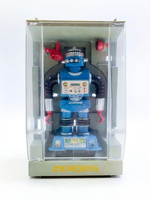 Vintage 1968 Ideal toys Zeroids Zerak robot in original case with ...