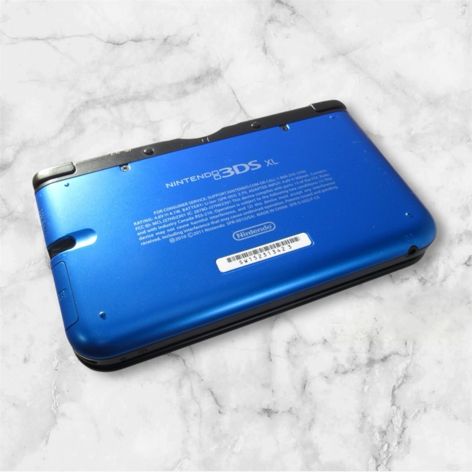 Nintendo 3DS XL Blue/ Black Handheld System US Version (Mint) | eBay