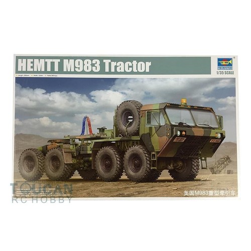 HEMTT M983 Heavy Type Tractor Trumpeter 1/35 Scale 01021 Static Kit Car ...