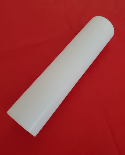 Teflon Rod 1.75 inch diameter x 7 length PTFE plastic round bar stock 1 ...
