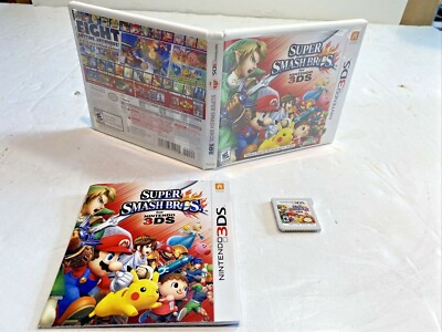 Super Smash Bros. 3DS (Nintendo 3DS/2DS, 2012) CIB Complete and ...
