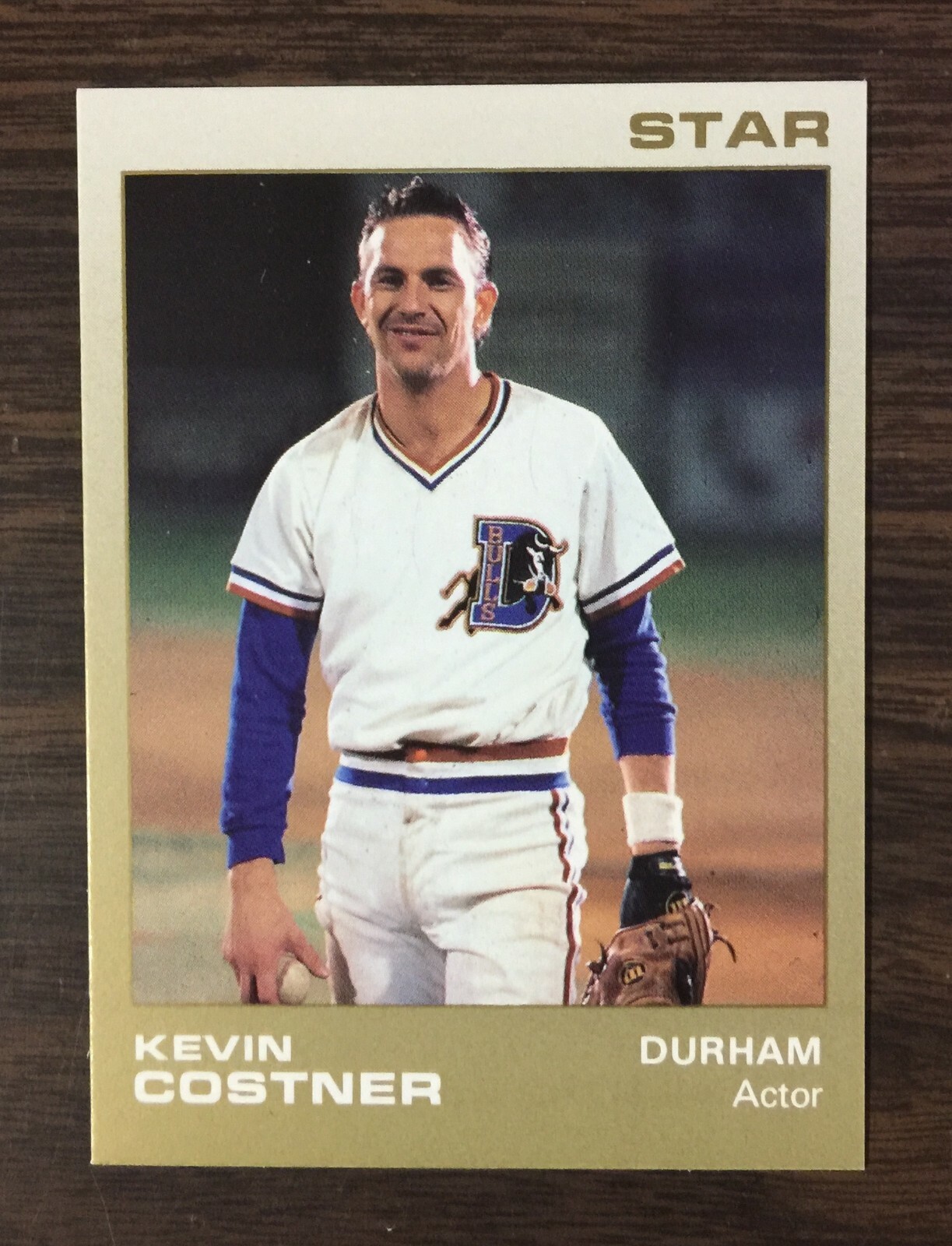 1988 Star Company Durham Bulls KEVIN COSTNER #9 Limited Update Card ...