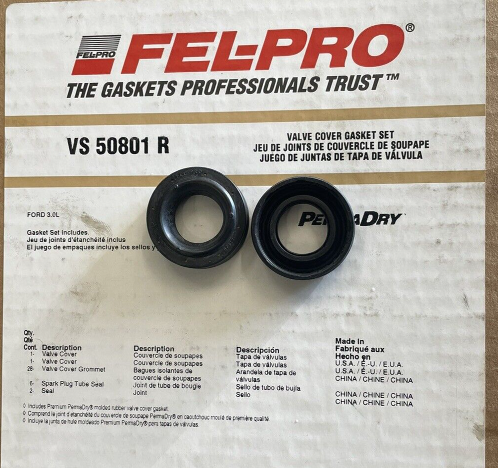 valve cover seals for oil solenoids from felpro gasket set 50801 (not ...