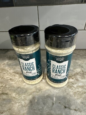 Tastefully Simple Classic Ranch Mix - 2 Bottles | eBay