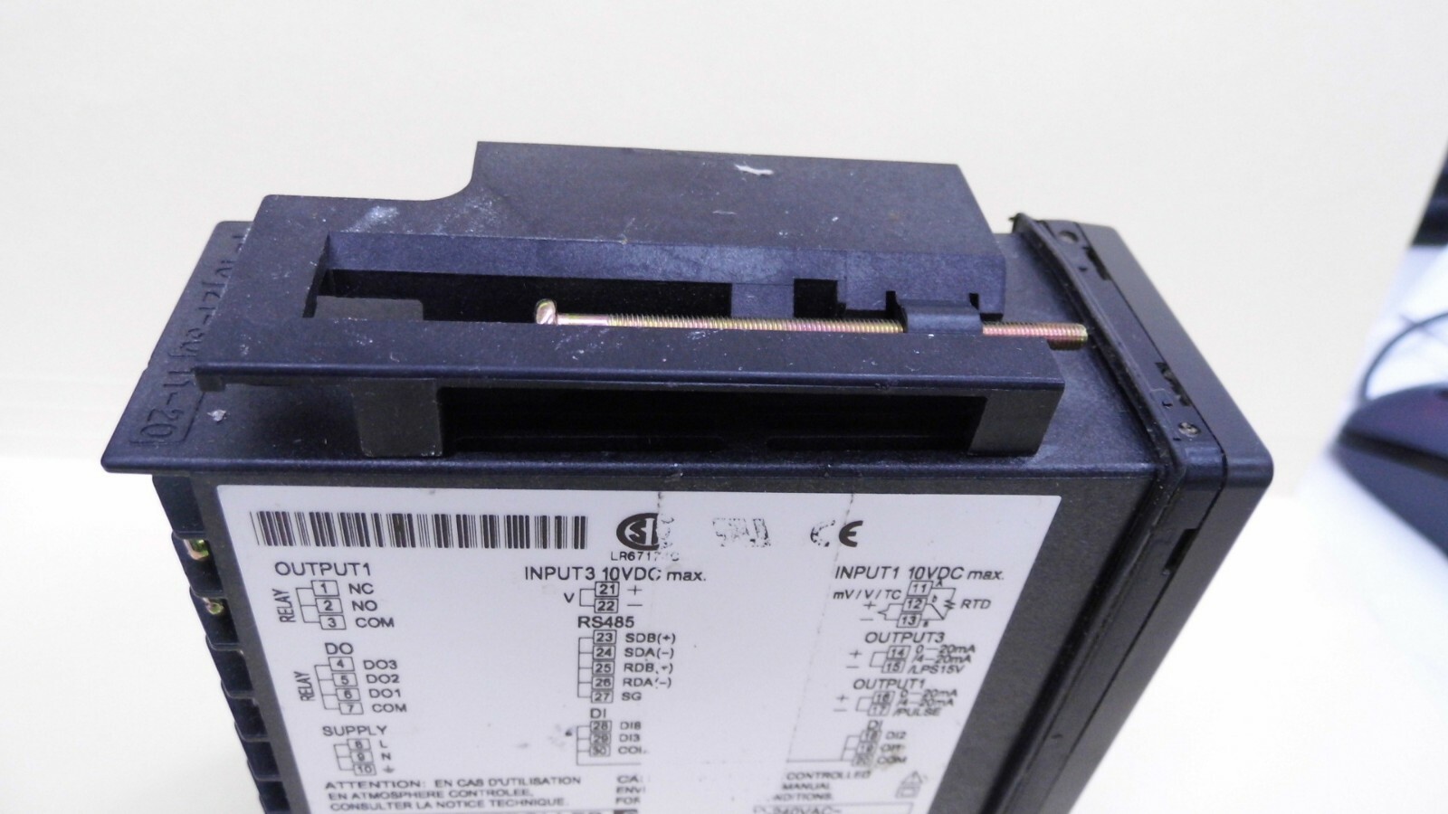 YOKOGAWA PV UT520-08 DIGITAL INDICATING CONTROLLER STYLE S4 & MOUNTING ...