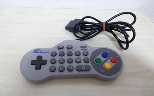 NTT DATA KEYPAD NDK10 For Super Famicom Controller Key pad Nintendo ...