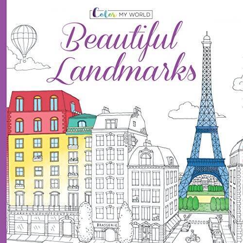 Color My World: Beautiful Landmarks - Adult Coloring Book - Paperback ...