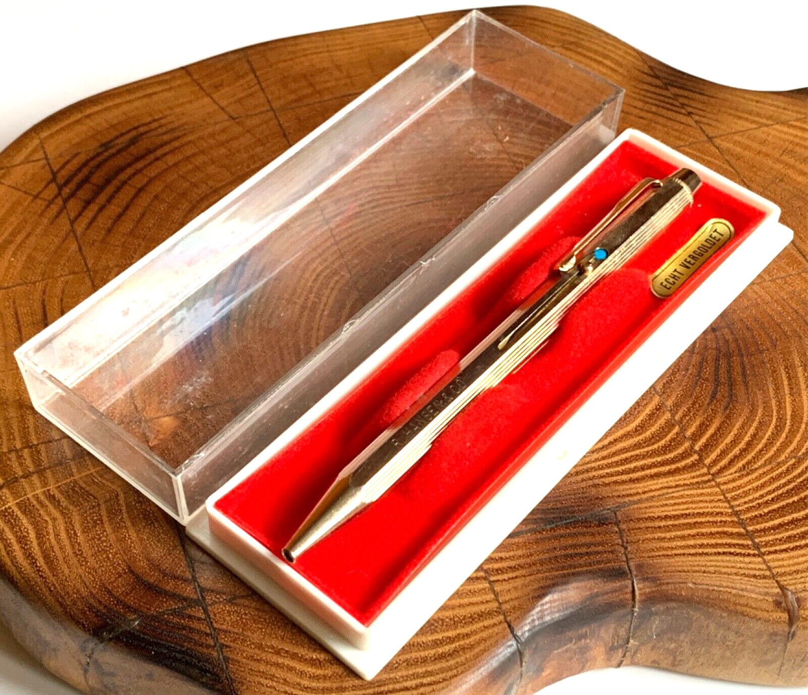 Robert Hansen & Co Vintage Gold Plated Multi 4 Color Ballpoint Pen 1950 ...