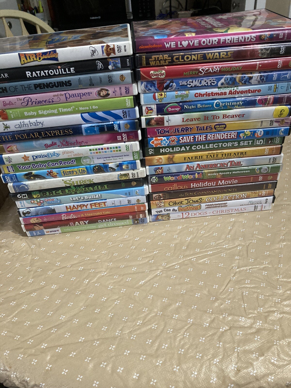 HUGE LOT OF 36 DVD’S BABY CHILDREN’S MOVIES GREAT ASSORTMENT. | eBay