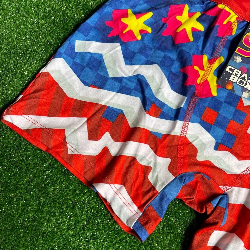 Crazy Boxer Men's Back To The 90's Microfiber Retro Boxer Briefs ...