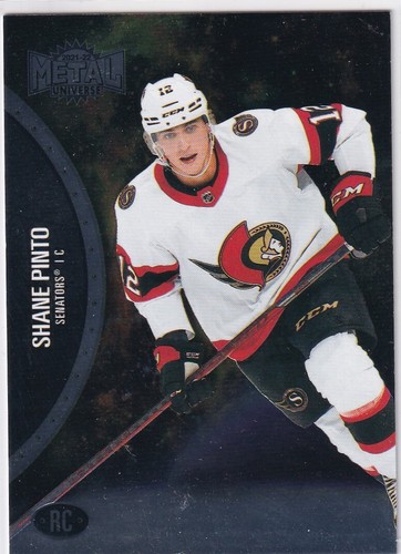 2021-22 SKYBOX METAL UNIVERSE SHANE PINTO ROOKIE | eBay