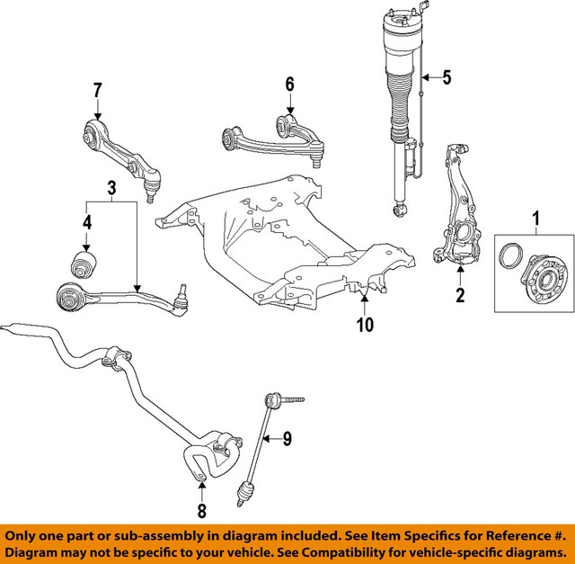 Mercedes-Benz 2223302401 Genuine OEM Lateral Arm for sale online | eBay