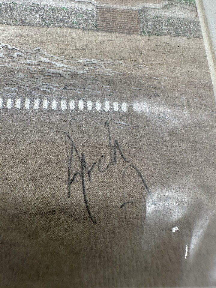 THE NATCHEZ DRAWING PRINT by Archie Boyd SIGNED Mississippi River Boat ...