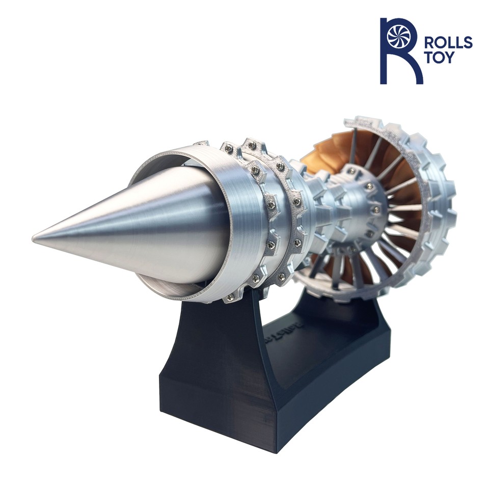 28cm Aircraft Turbojet Engine Model Rotatable ﻿ | eBay