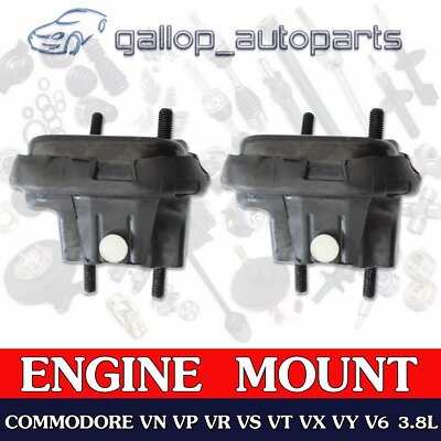 Front Engine Mounts For Holden 3.8L V6 VG VN VP VR VS VT VU VX VY ...