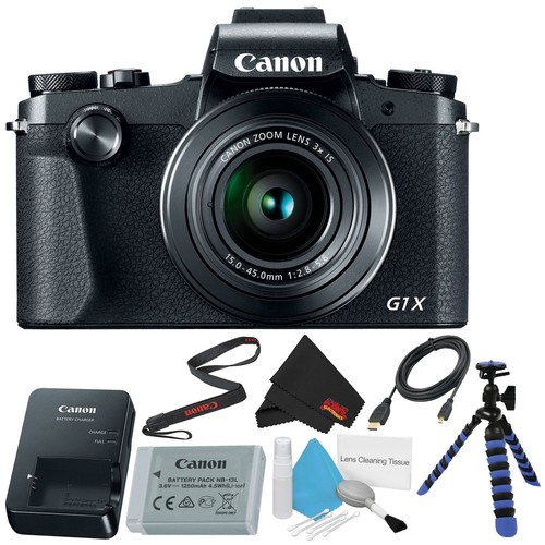 6Ave Canon PowerShot G1 X Mark III Digital Camera #2208C001 (Intl Model ...