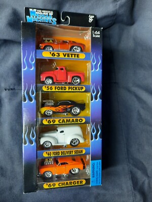 2002 "Original Muscle Machines" 5 Pack New! Unopened! Muscle Cars! | eBay