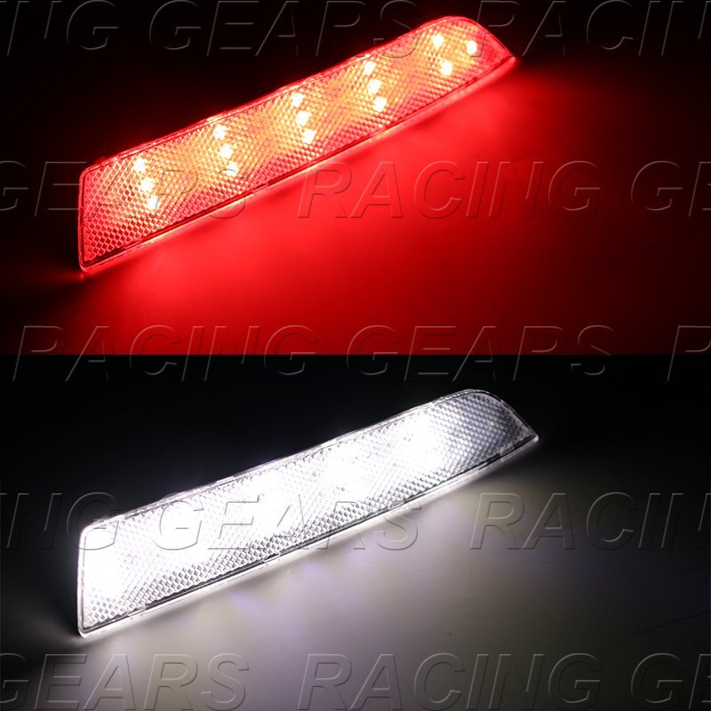 FOR MERCEDES-BENZ METRIS/VITO CLEAR 60-LED REAR BUMPER REFLECTOR BRAKE ...