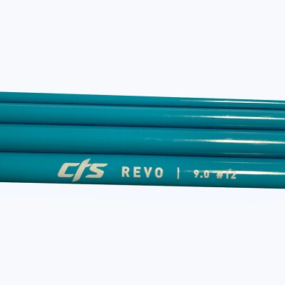 CTS 9'0" 12 Weight REVO Salt Water Fly Rod Blank Teal | eBay