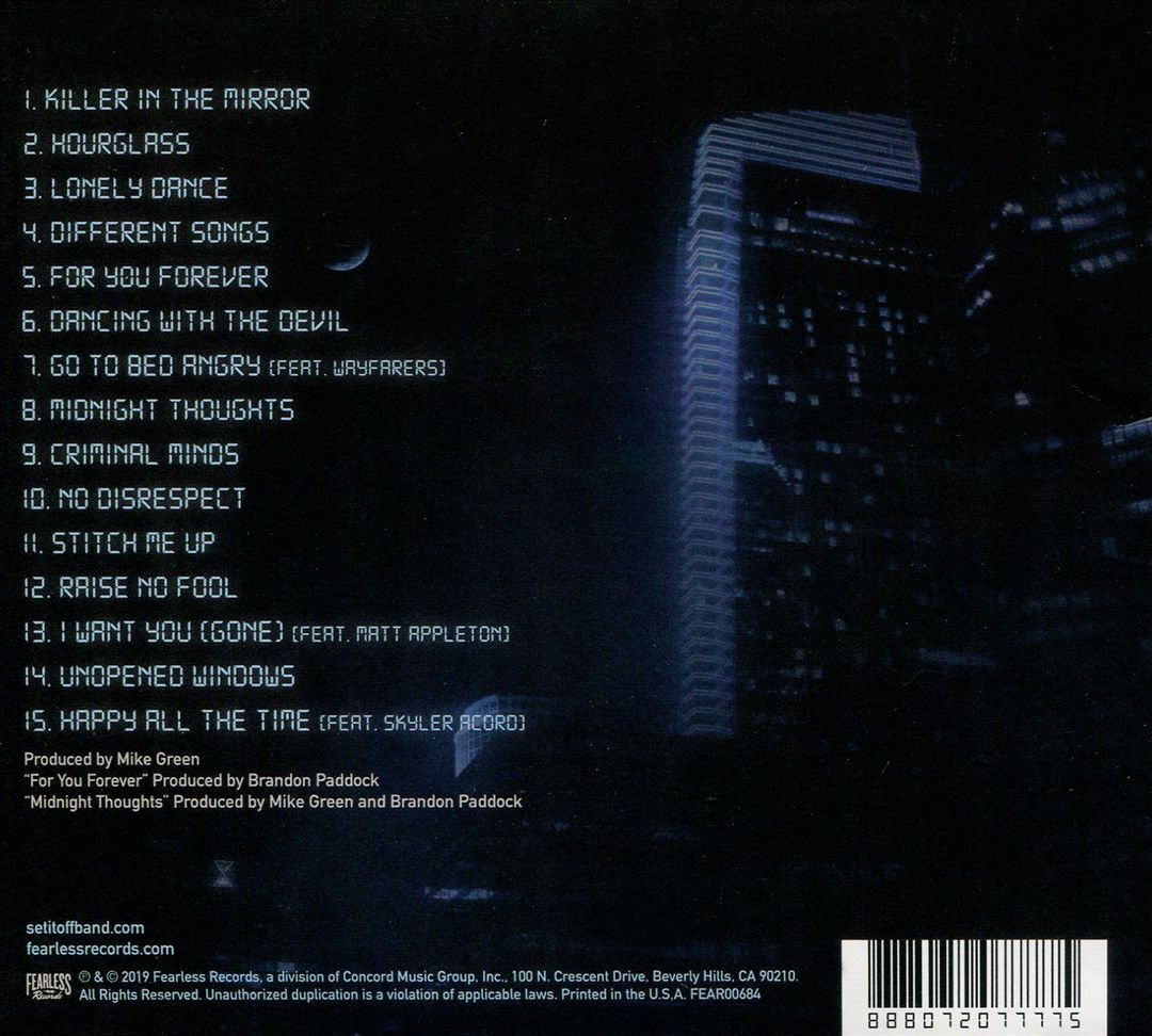 SET IT OFF MIDNIGHT NEW CD 888072077775 | eBay