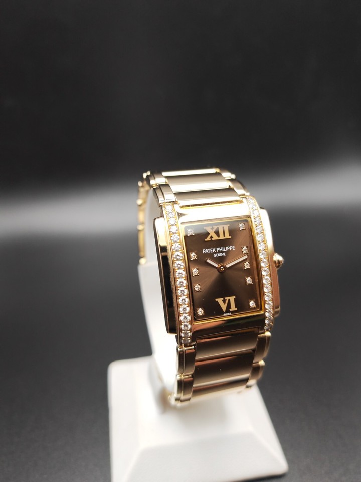Patek Philippe Twenty 4 18kt Rose Gold mit Brillanten Juwelier ...