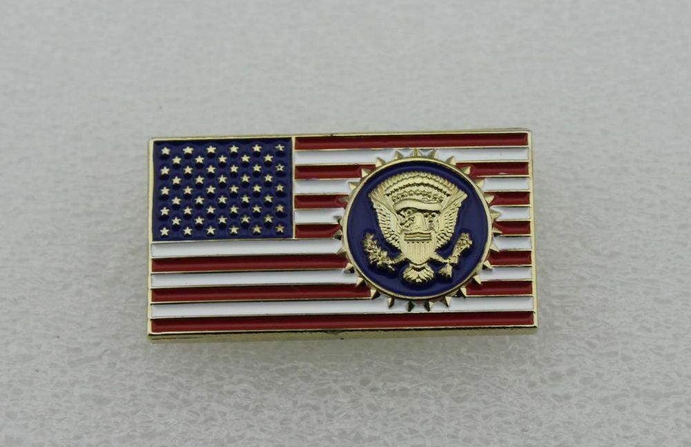 President American Flag Lapel Pin