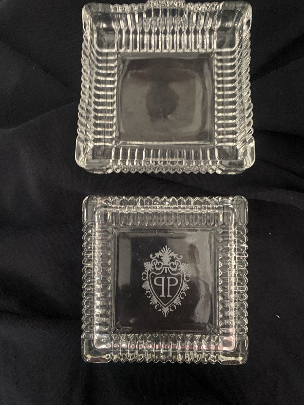 Rare Plaza Hotel Etched Logo New York Crystal Cigarette Box Never Used ...