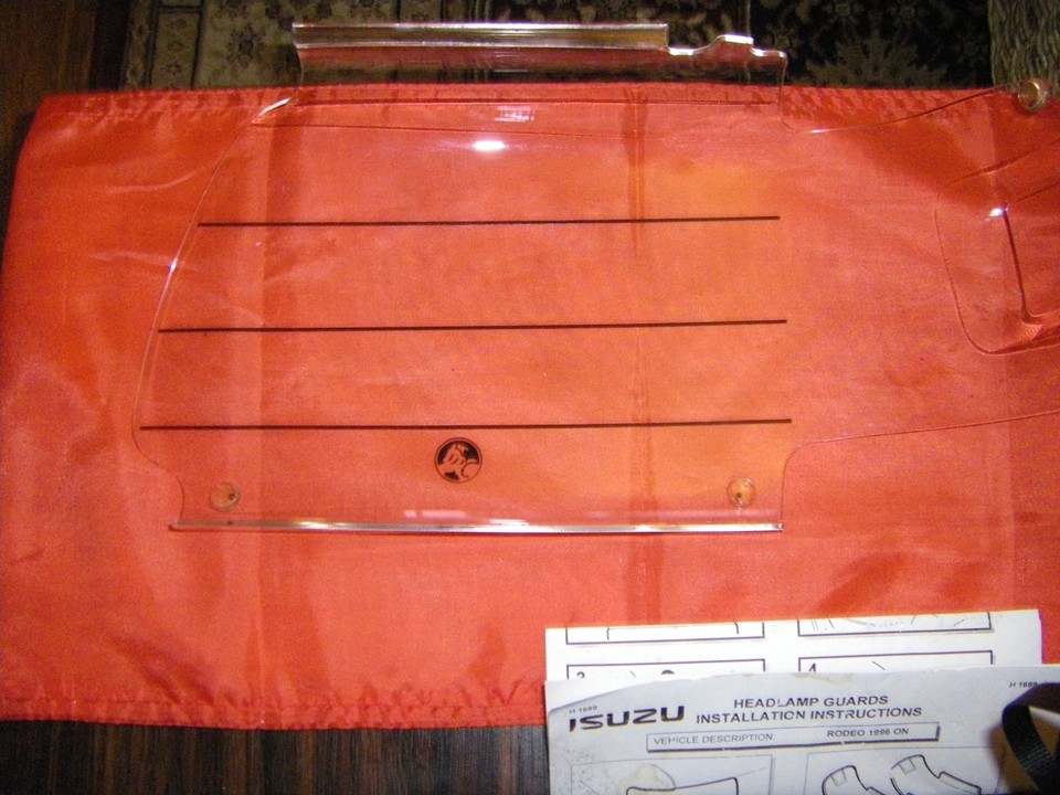 Holden Rodeo Headlamp Guards Protectors 1996 and Onwards | eBay Australia