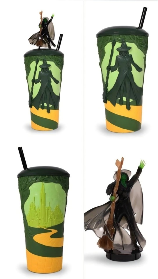 Wicked For Good Wicked Popcorn Bucket & Elphaba Cup | eBay