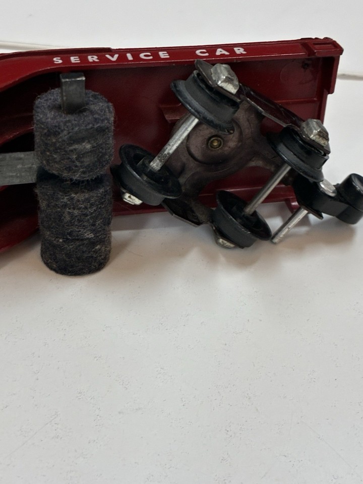American Flyer 648 Track Cleaning Service Car Tank & Diecast Toolbox S ...