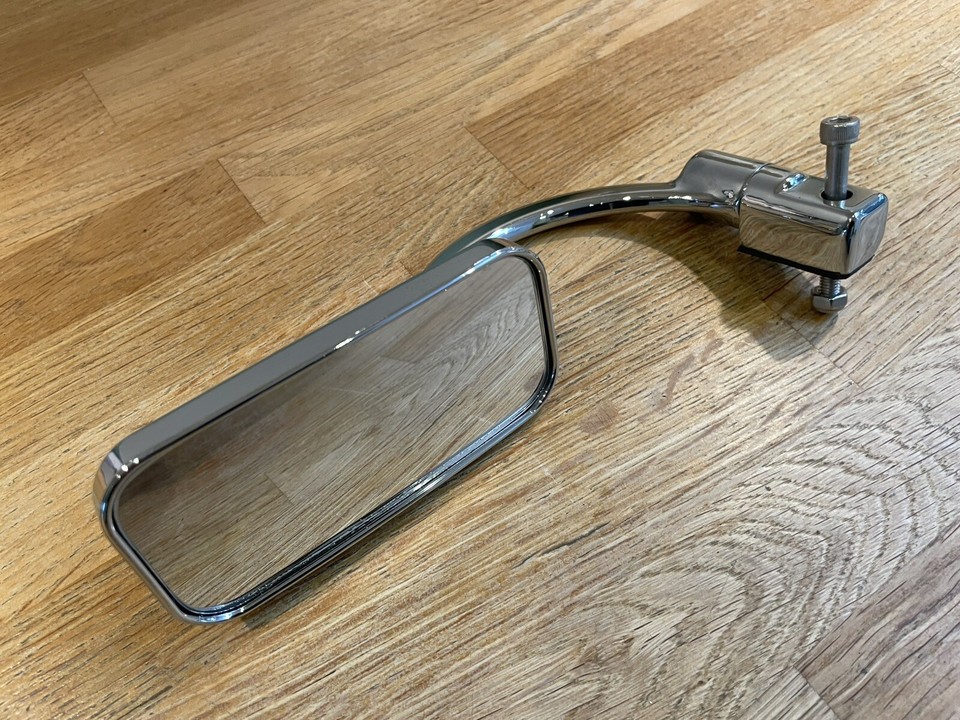 Lambretta handle bar mirror Sx Tv Gp Li In Chrome Finish Easy Fitting ...