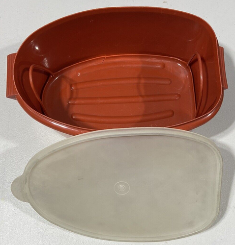 TUPPERWARE 3 pc. Turkey Ham Chicken Roast Flavor Saver - #487-4 - RED ...
