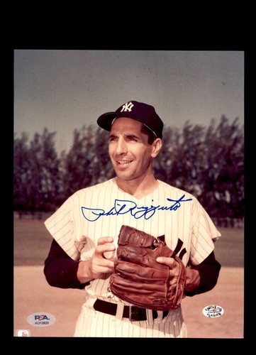 Phil Rizzuto PSA DNA Signed 8x10 Photo Autograph Yankees | eBay