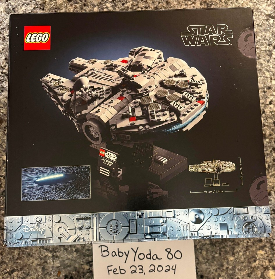 LEGO 75375 Millennium Falcon Midi Scale New in Hand | eBay
