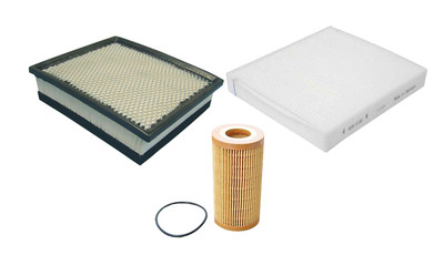 Air Filter + Oil Filter Kit + Cabin Air Filter for VOLVO C30 C70 S40 ...