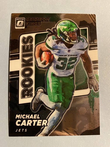 2021 Donruss Optic Michael Carter Rookies Gridiron Kings Insert RC New ...