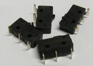 pack of 4 x V4 right-angle push button PCB mount microswitch | eBay