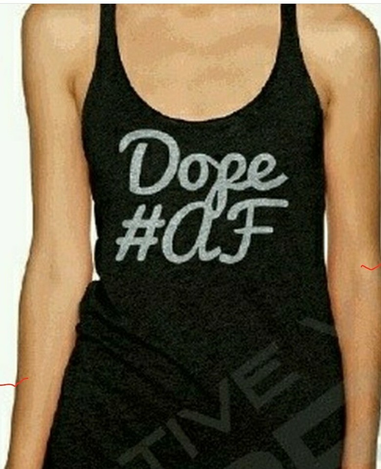 Dope AF Tank Tops | eBay