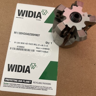 1 Fraise M1200 Ø40 Z5 M1200HD040Z05HN07 Widia - Kennametal | eBay