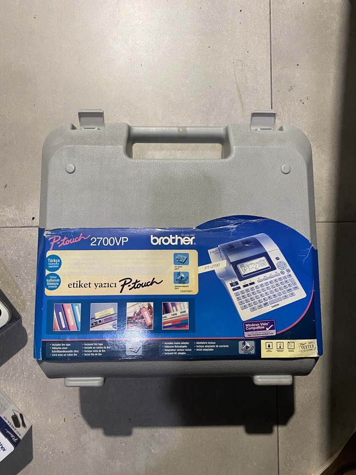 Brother P-Touch PT-2700 Thermal Printer 12502615316| eBay