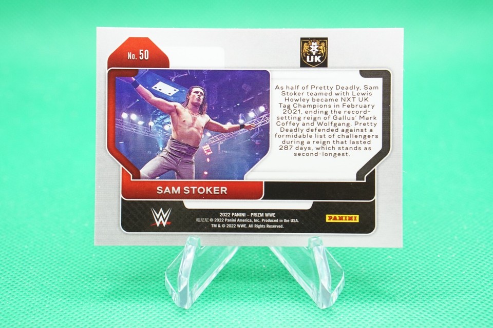 2022 Prizm WWE Base Horizontal #50 Sam Stoker NXT UK BG6 | eBay