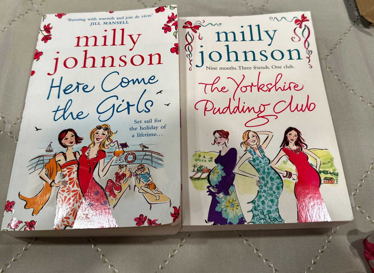 2 Millie Johnson BOOKS! The Yorkshire Pudding Club & Here Come The ...